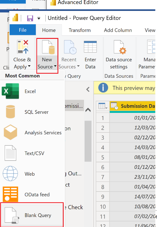 Power Bi - How to Add a Table from the Presentation Layer into the ...