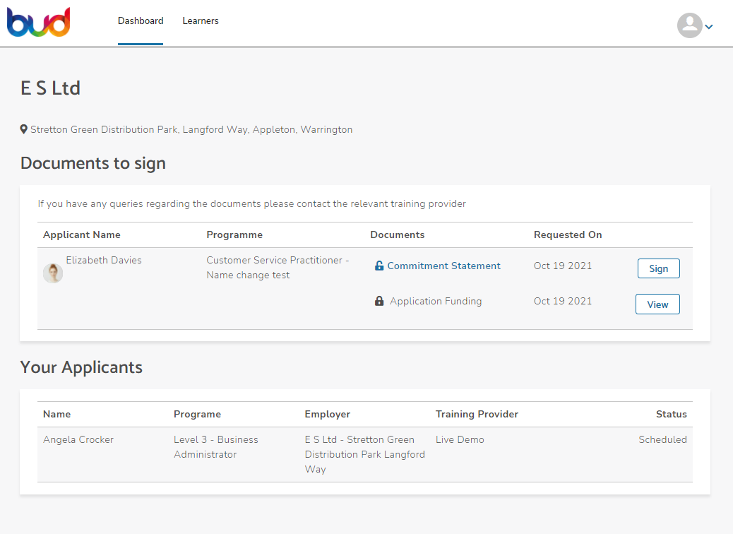 Navigating Your Employer Dashboard – Bud Systems