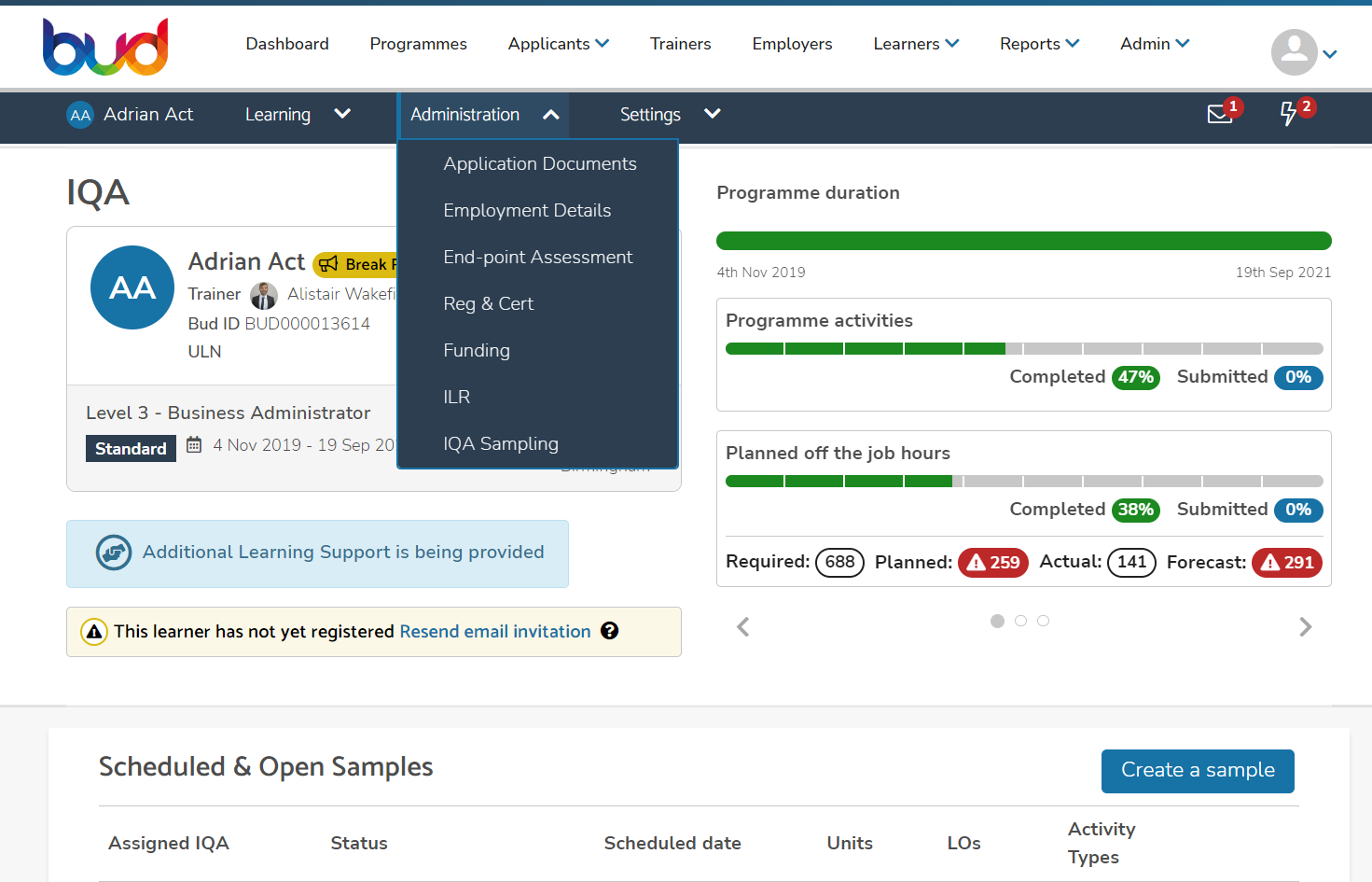 IQA Overview – Bud Systems