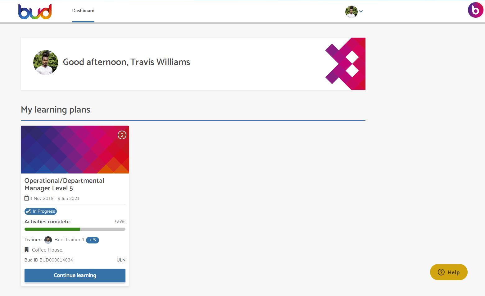 Your Learning Plan – Bud Systems